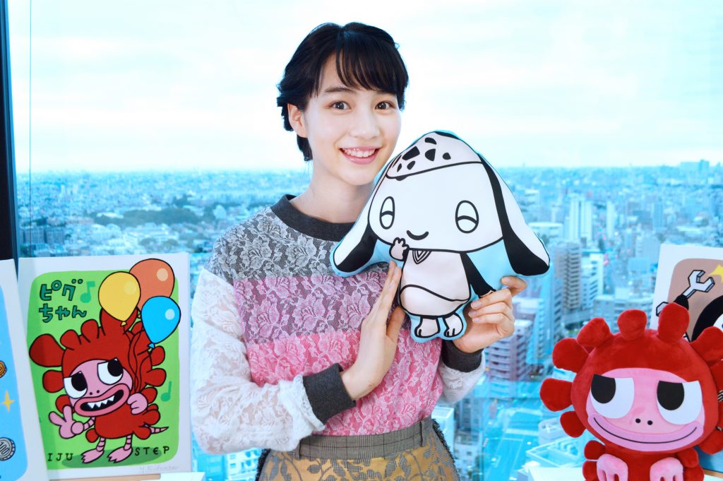 【本日17時20分から!eテレ】のんが声を務める「ムゲちゃん」が初登場! 『かいじゅうステップワンダバダ』 のん 公式サイト